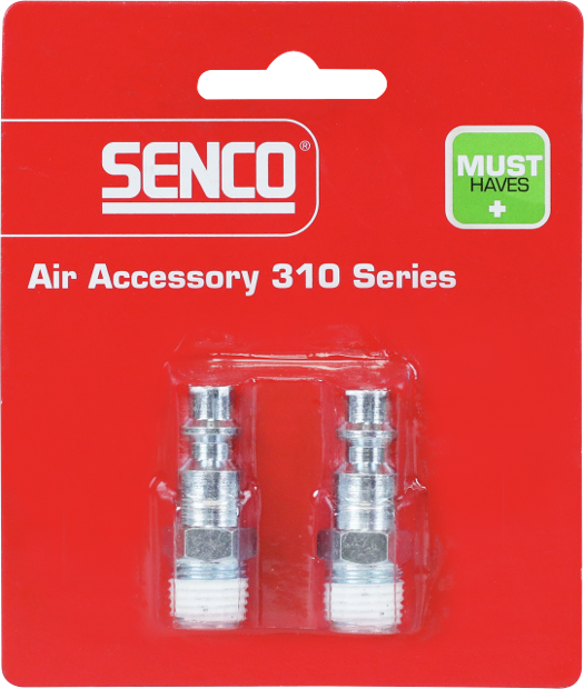 Air plug 310 compatible, 1/4" NPT, male